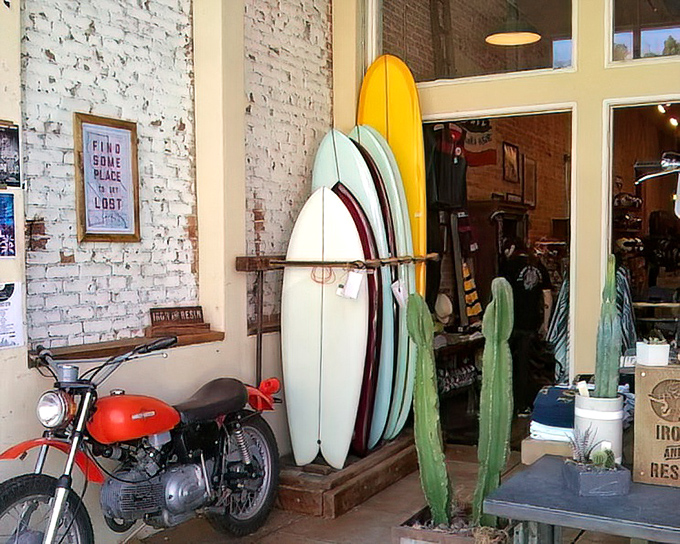 Surfboards and vintage motorcycles prove that Coalition isn't just about necessities&mdash;it's about finding your next passion project.