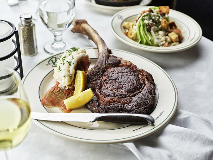 The tomahawk chop doesn't just arrive at your table&mdash;it makes an entrance. Meat this magnificent deserves its own spotlight.