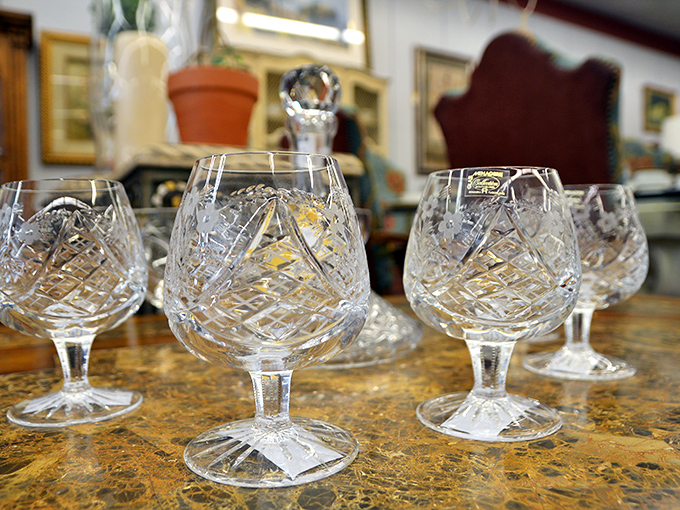 Crystal stemware that makes even Two-Buck Chuck look like it came from a vineyard tour. Instant class in a glass!