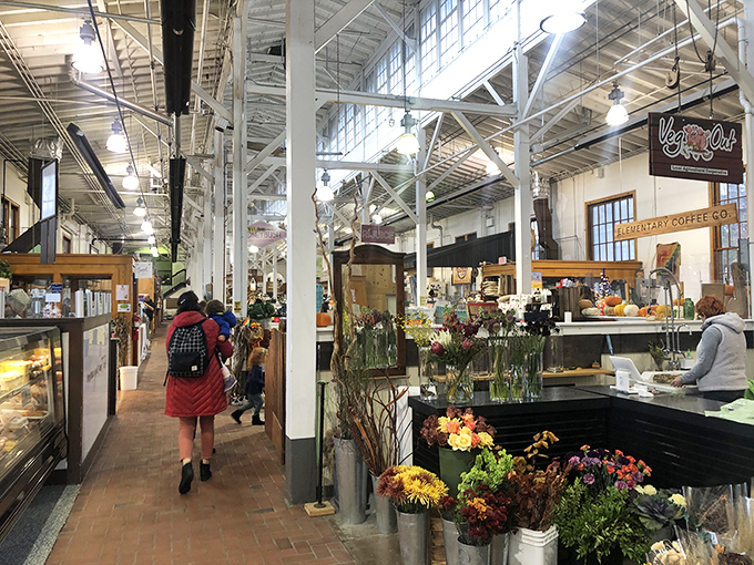 Historic charm meets modern marketplace! Broad Street Market's beautiful architecture houses a vibrant shopping experience in Harrisburg. 