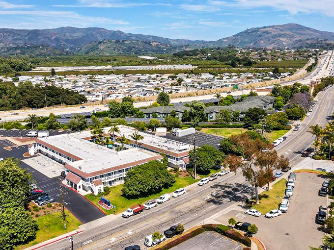 Carpinteria's main street has that "you should probably cancel your return ticket" vibe that turns visitors into house-hunters.