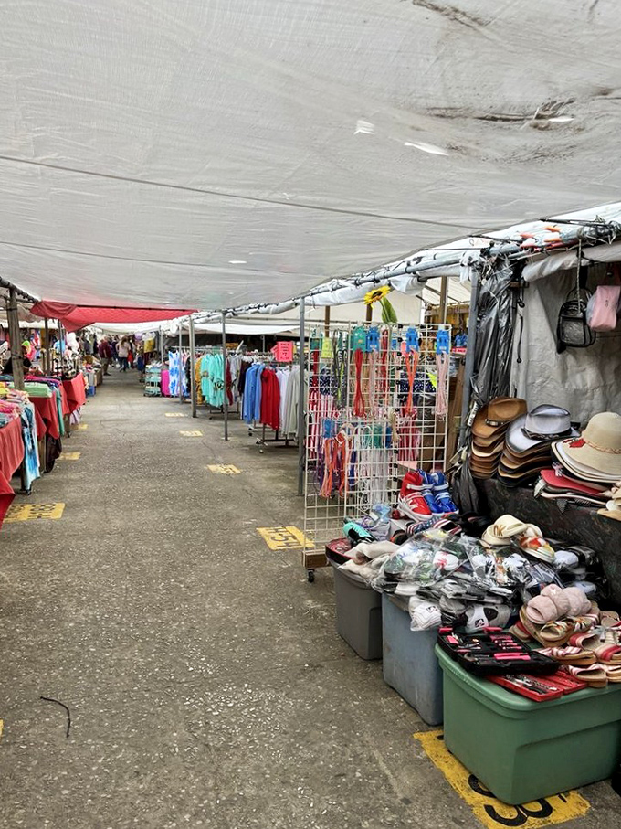 International Market World's entrance promises a day of discovery that's part shopping trip, part adventure.