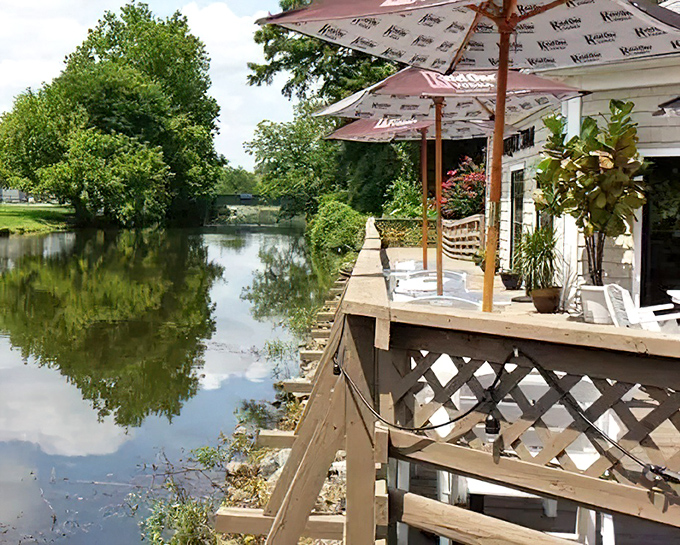 Riverside dining in Laurel comes with a side of scenic views that no city restaurant could possibly match.