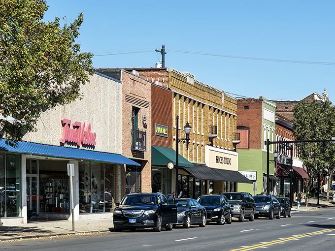 Lexington's classic main street could be a movie set, but the affordable living is the real star attraction.