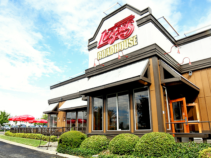 Logan's metal and wood facade glows like a beacon for hungry travelers seeking refuge from chain restaurant mediocrity.