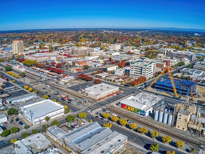 Modesto's downtown skyline offers urban amenities at rural prices, perfect for retirees who want culture without coastal costs.
