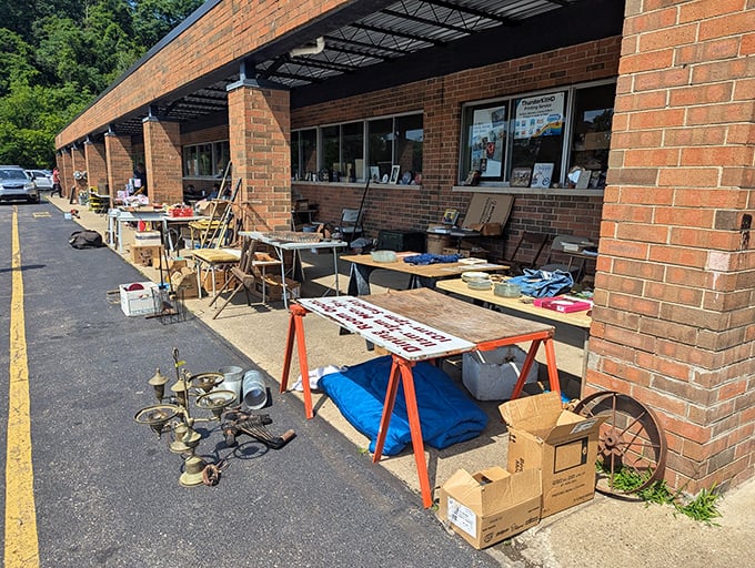 Rinky Dink's brick facade promises old-school charm - and boy, does it deliver on that promise!