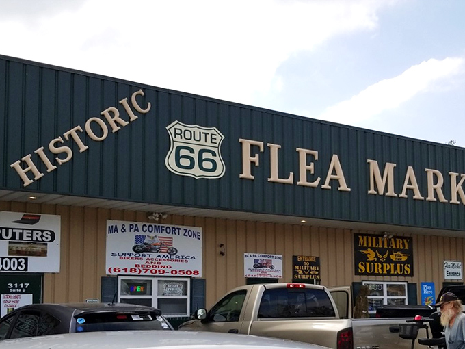 Get your kicks and your collectibles! Route 66 Flea Market pays homage to America's most famous highway.