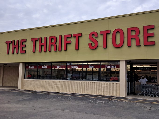 "THE THRIFT STORE" - when your selection is this good, you don't need a fancy name!