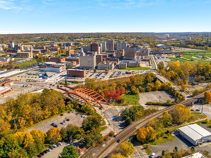 Youngstown's skyline stands proud against blue skies, a testament to a city that knows a thing or two about comebacks.