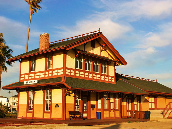Benicia's waterfront location combines maritime charm with historic architecture. Sea breezes included at no extra charge.