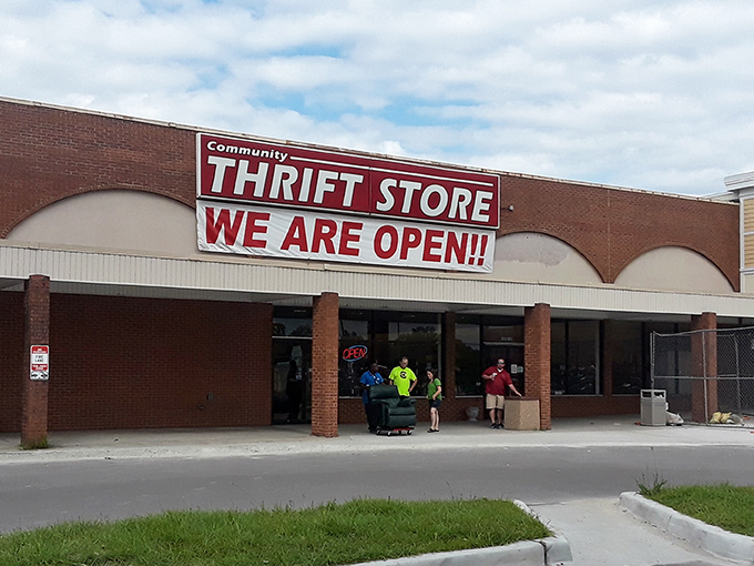 Where yesterday's belongings find tomorrow's homes. Community Thrift's spacious layout makes bargain hunting comfortable.