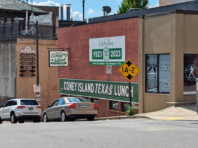A century of serving hot dogs gives you bragging rights, and Coney Island of Scranton's "Celebrating 1923-2023" banner is the tastiest kind of history lesson.