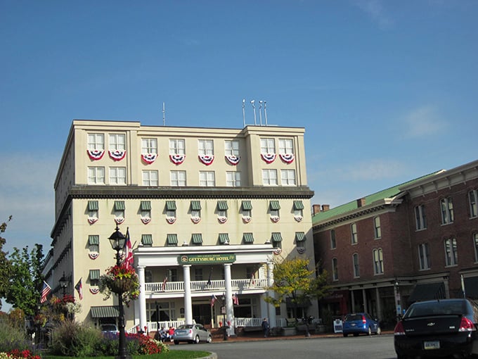 The American flags adorning Gettysburg's buildings aren't just decorations &ndash; they're reminders of the history that makes this charming town so significant.