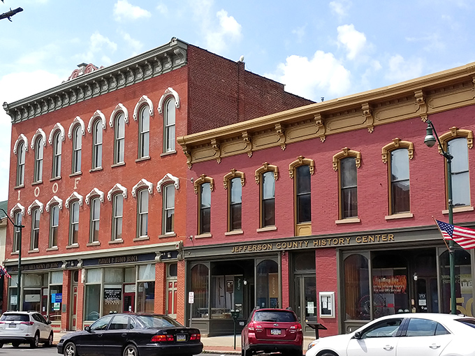 Where past meets present in Jefferson, and they shake hands like old friends at a reunion.