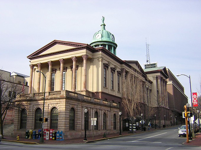 Modern farming meets ancient wisdom in Lancaster County. Those tractors are cultivating tomorrow's feast!