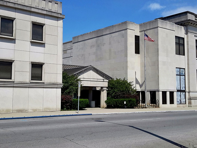 Tree-shaded streets in Marion create the peaceful atmosphere every retiree dreams of finding someday.