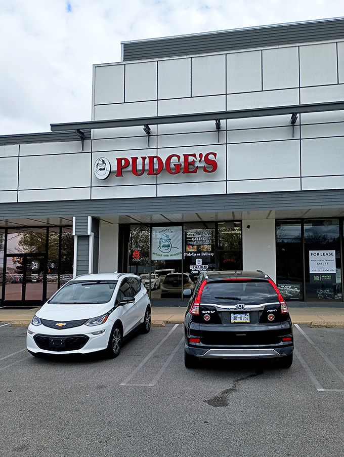 Don't let the sleek exterior fool you - Pudge's modern look houses old-school cheesesteak skills. Sometimes the best traditions come in new packages.