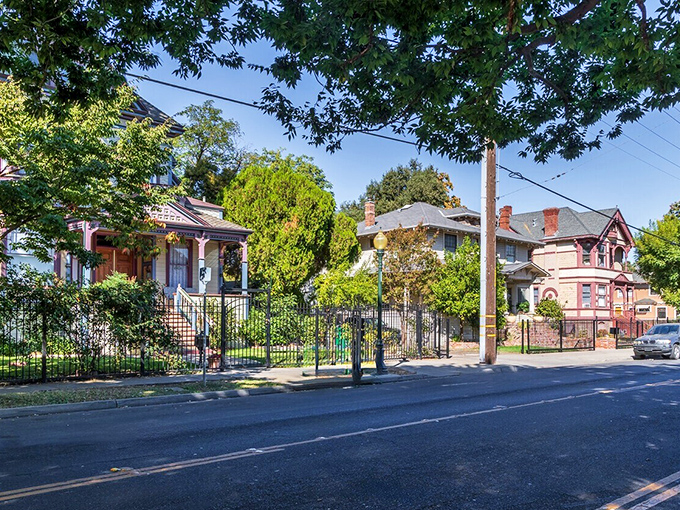 Victorian homes line quiet streets where your retirement dreams can actually afford to come true.