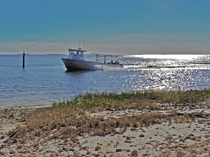 A peaceful pier stretches into glassy waters &ndash; the perfect spot to cast a line or cast away your worries.