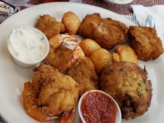 Crab cakes got all dressed up for Maryland prom with crab meat and pure nirvana. This plate doesn't just speak to you—it sings.