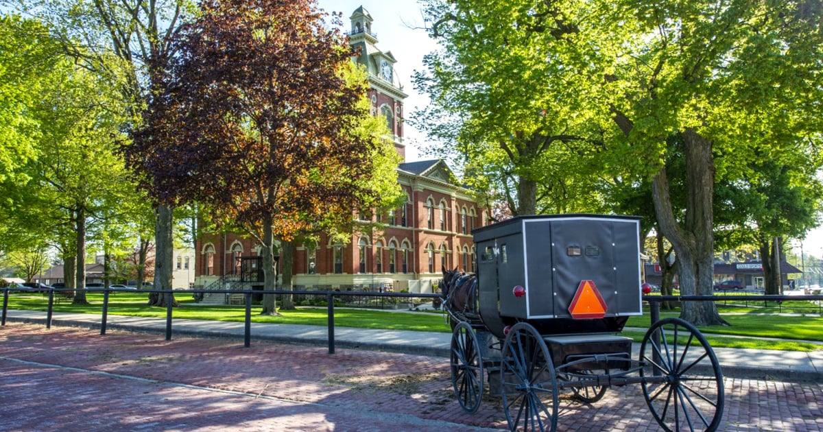 This Stunning Amish Town In Indiana Is One Of The State's Best-Kept ...