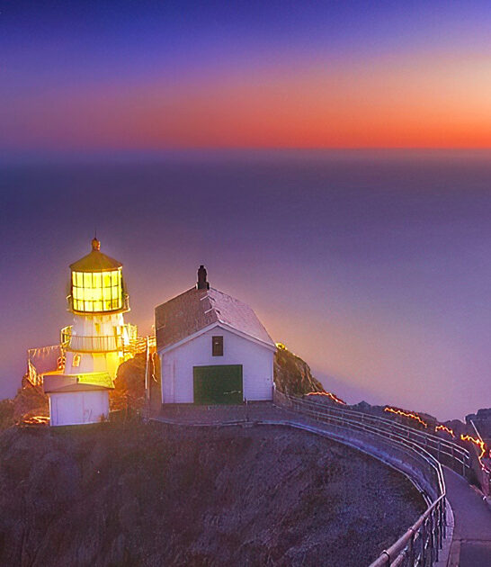 beautiful historic lighthouse california ftr