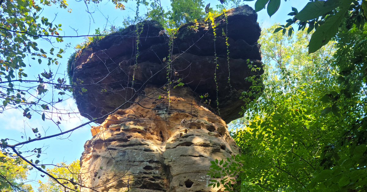 This Bizarre Rock Formation In Indiana Will Take You Back To ...