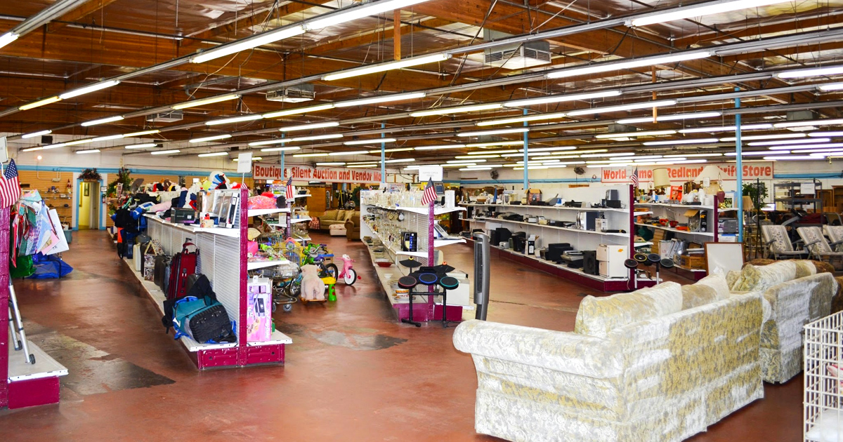 The Massive Thrift Store In California Where You Can Build A New ...