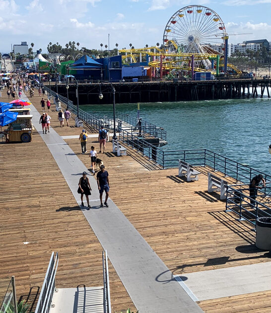 california pier charming scene ftr