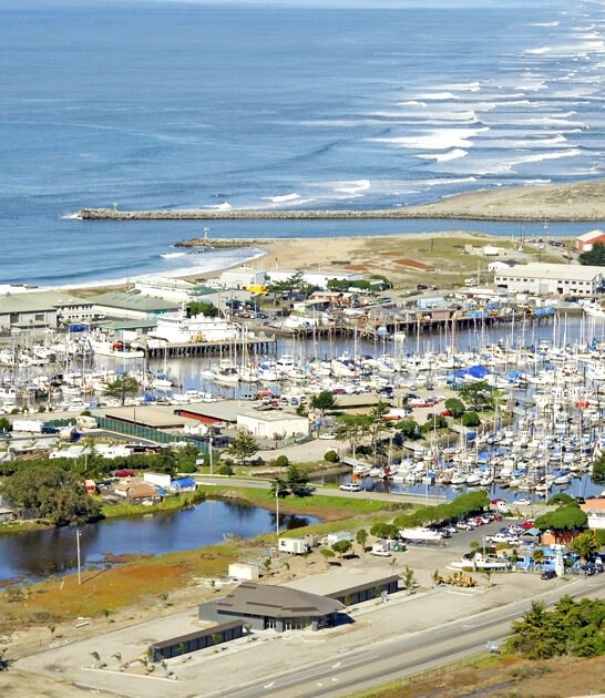 california postcard seaside town ftr