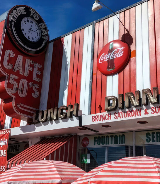 iconic california retro diner ftr