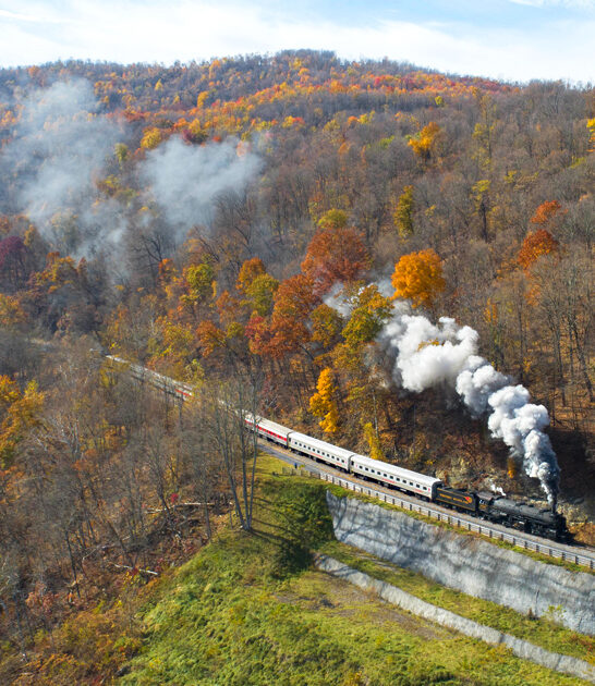 mystery themed train maryland ftr