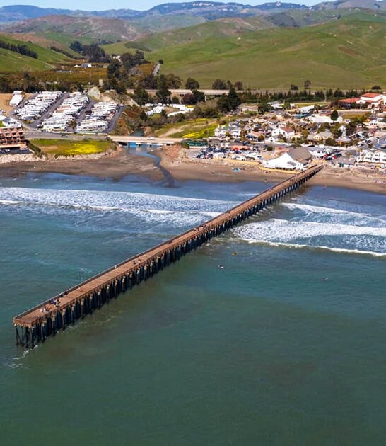 peaceful beach california towns ftr
