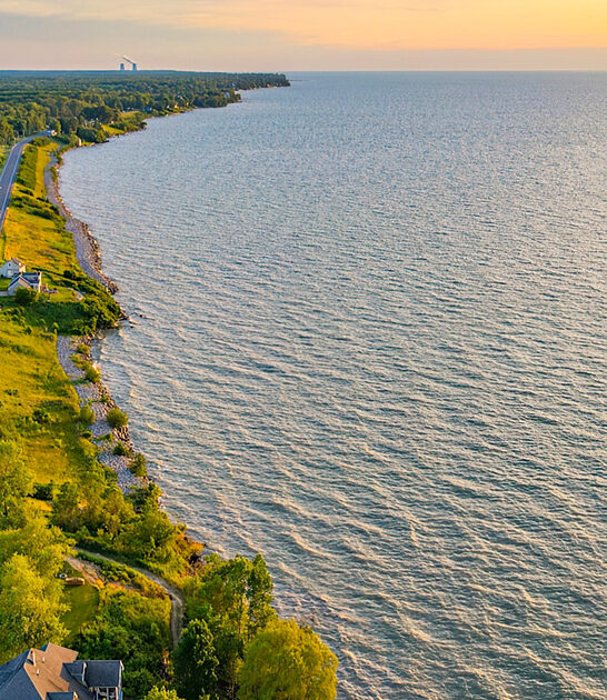 peaceful lakeside towns ohio ftr