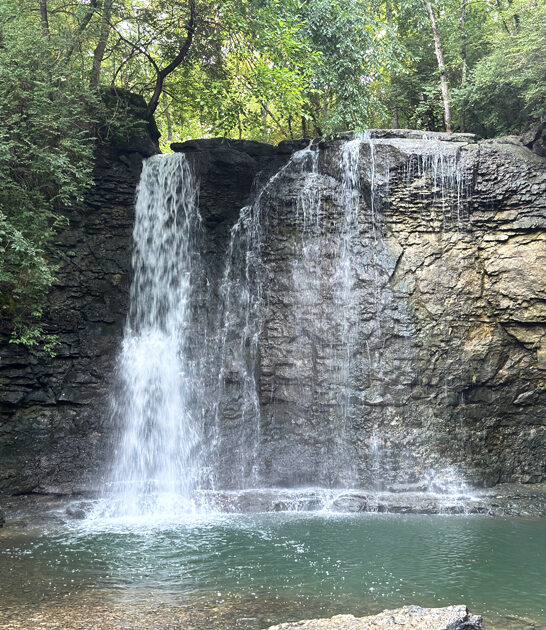 peaceful waterfall trail ohio ftr