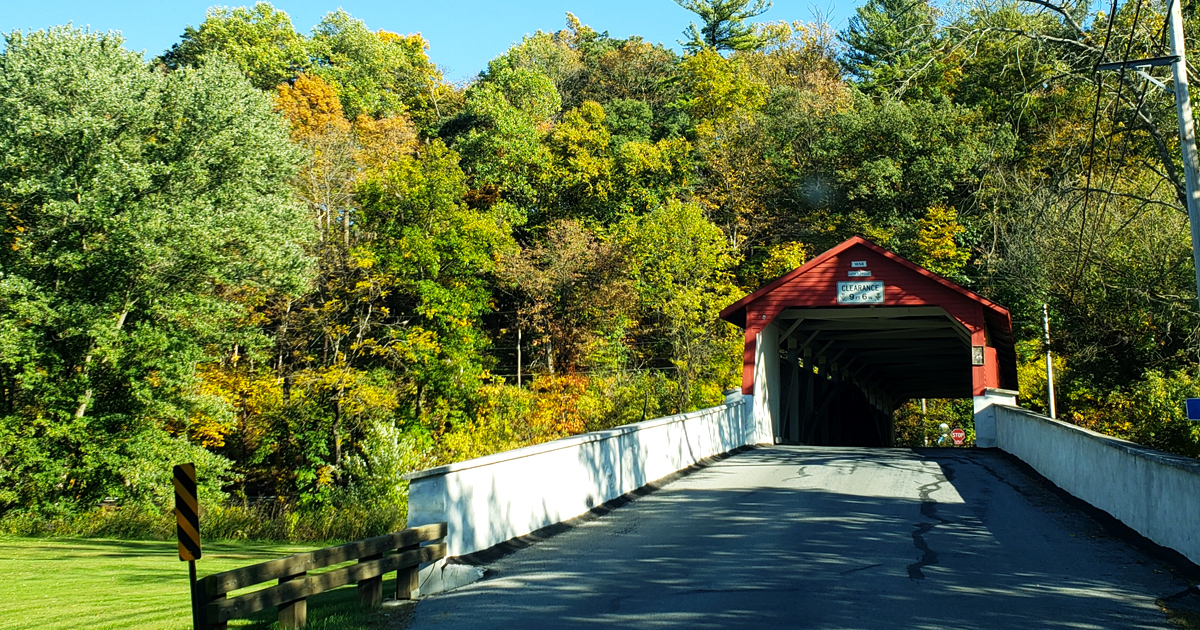 The Historic Covered Bridge In Pennsylvania That You've Probably Never ...