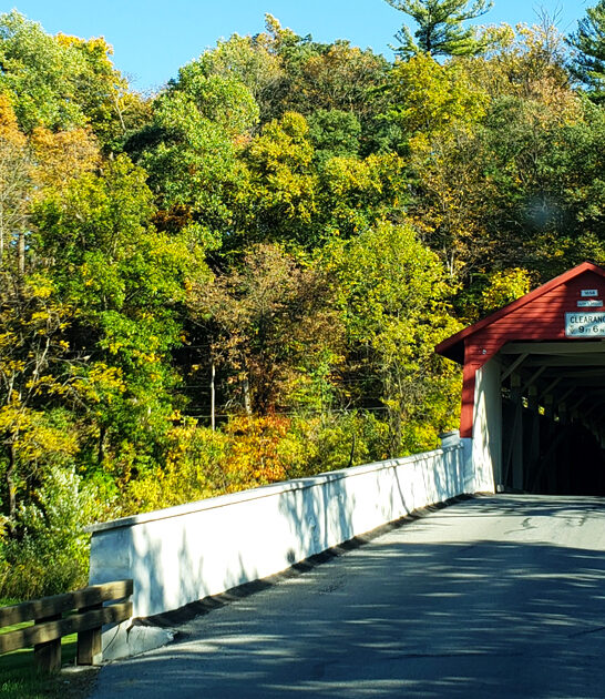 pennsylvania rural bridge crossing ftr