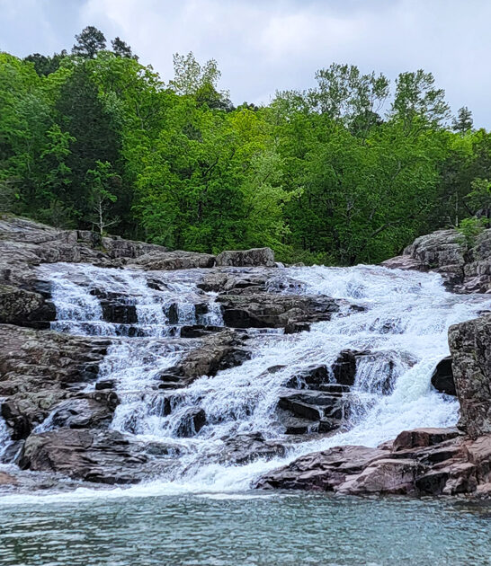 picturesque waterfall missouri beautiful ftr