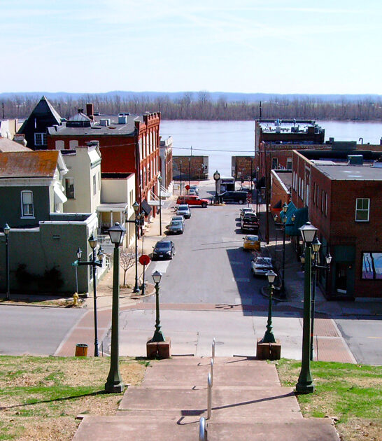 postcard stunning town missouri ftr