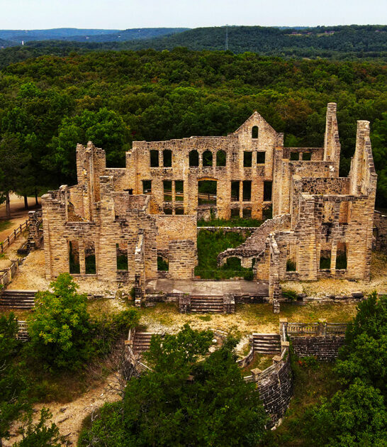 scenic castle ruin missouri ftr