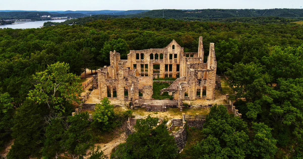 This Scenic Castle Ruin In Missouri Will Take You Back To The Medieval Era