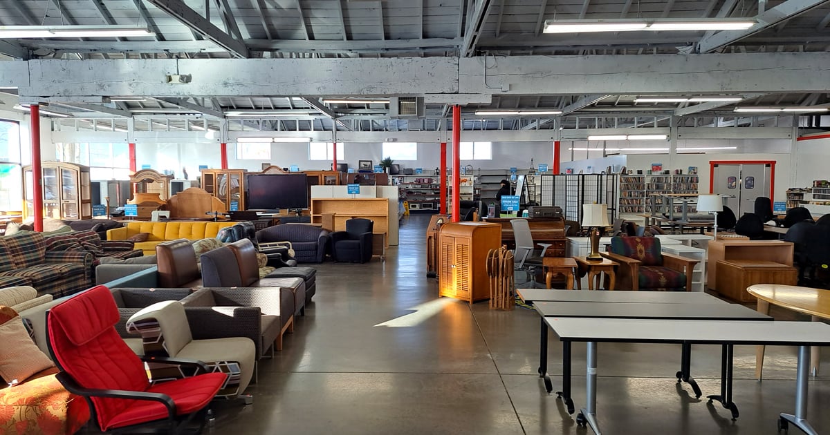 The Massive Thrift Store In Oregon Where $30 Goes A Seriously Long Way