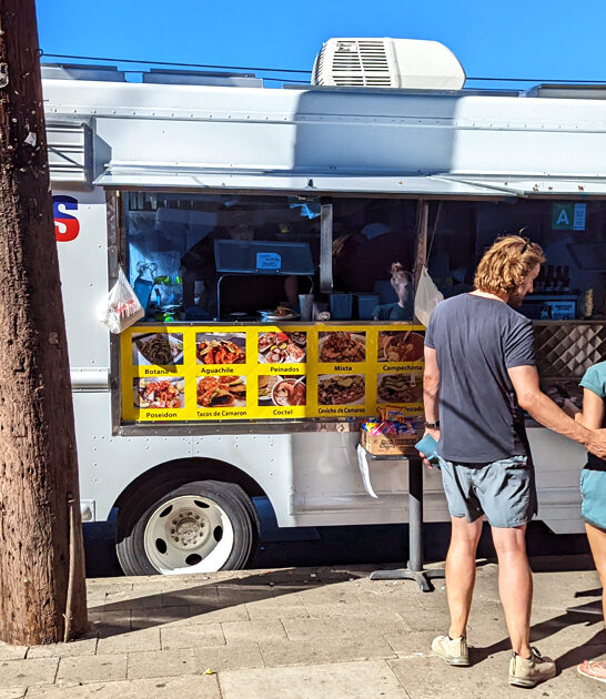 tostadas mexican truck california ftr
