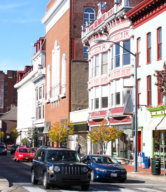 town maryland living postcard ftr