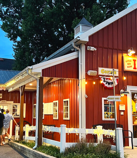 unassuming barn restaurant maryland ftr