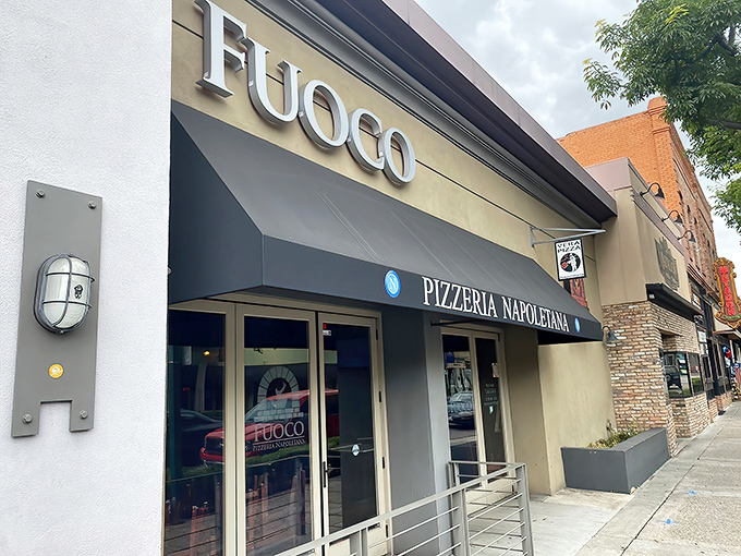 The unassuming storefront belies the culinary magic happening inside. Like finding a Ferrari parked in a suburban garage.