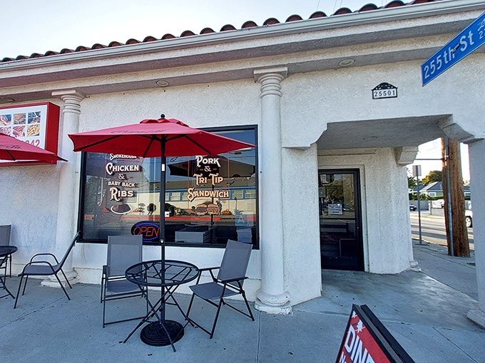 The unassuming exterior of Harry's might not stop traffic, but the heavenly BBQ aromas wafting from this corner spot certainly will. Culinary treasures often hide in plain sight.