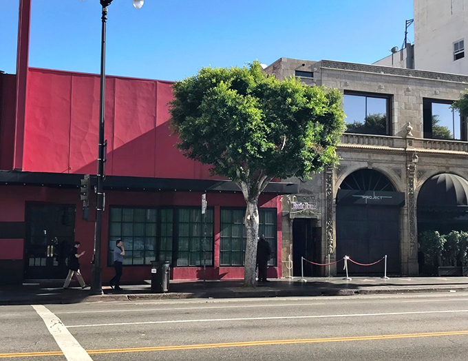 The unassuming exterior hides one of LA's most theatrical dining experiences waiting inside.