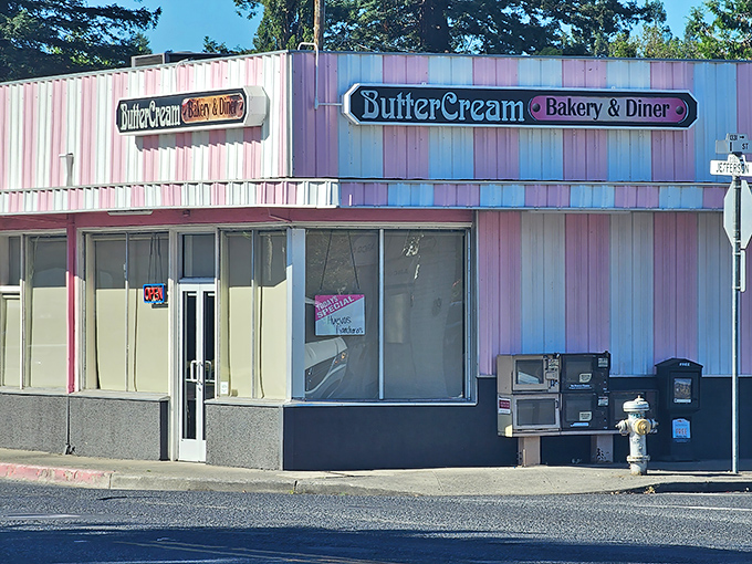 The pink and white striped exterior of Butter Cream isn't just a building&mdash;it's a promise of sweetness that's been keeping Napa residents coming back for generations.